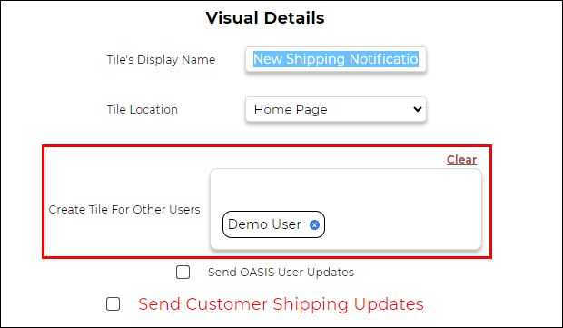 Creating the Shipping Notification Tile – Ingen Software