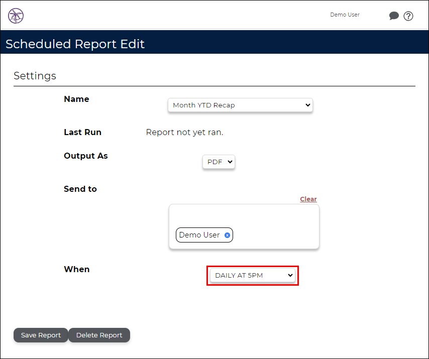 Creating Scheduled Reports in O4 – Ingen Software Creating Scheduled Reports in O4 – Ingen Software