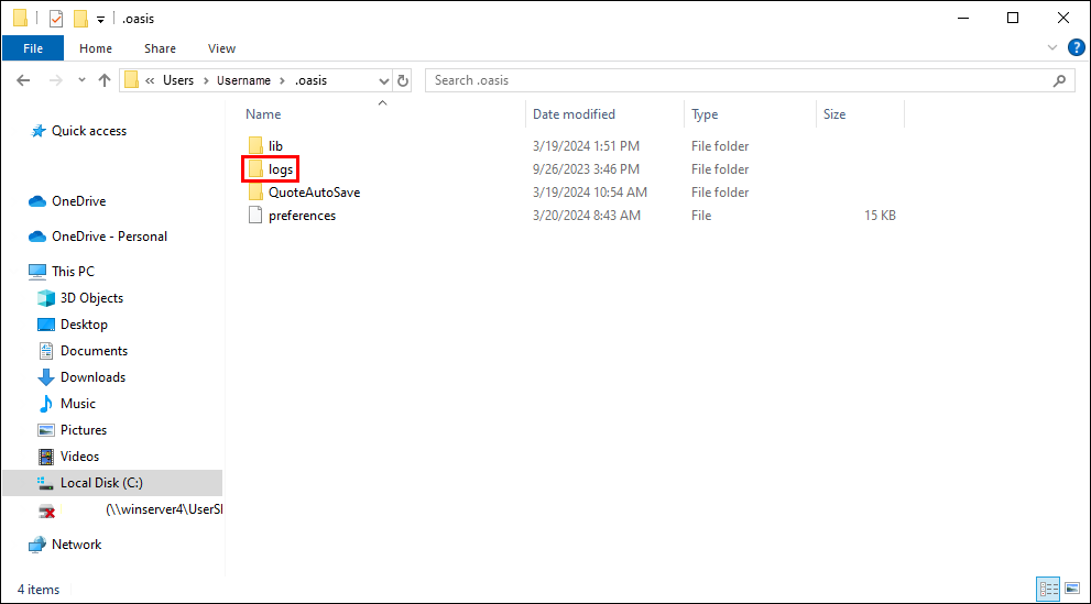 Retrieving Log Files on a Windows Machine – Ingen Software