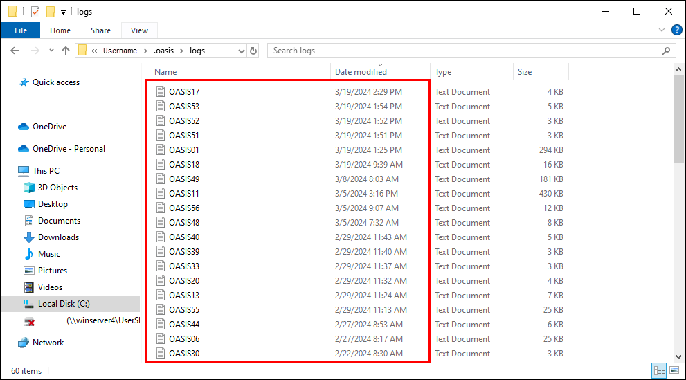 Retrieving Log Files on a Windows Machine – Ingen Software