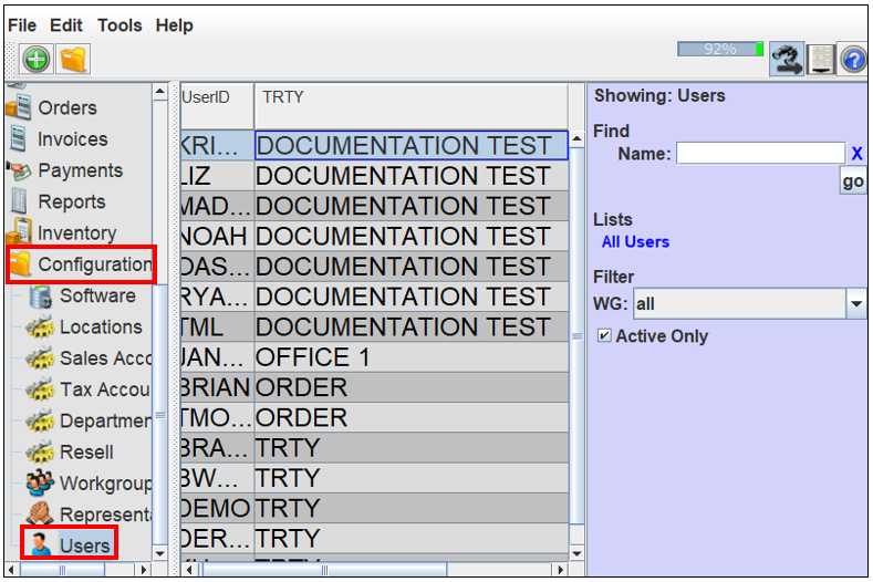 The User Editor – Ingen Software