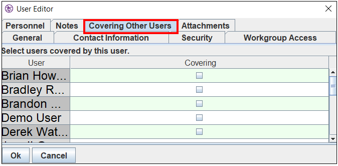 The User Editor – Ingen Software