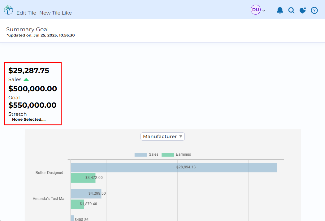 Using The Order Summary Goal – Ingen Software
