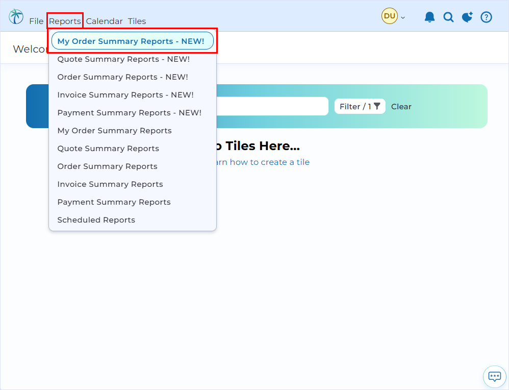 The My Order Summary Report (OASIS Online) – Ingen Software